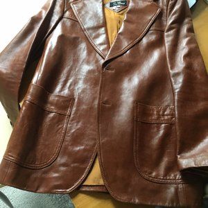 Cortefiel | Jackets & Coats | Vintage Leather Coat Men Or Unisex | Poshmark
